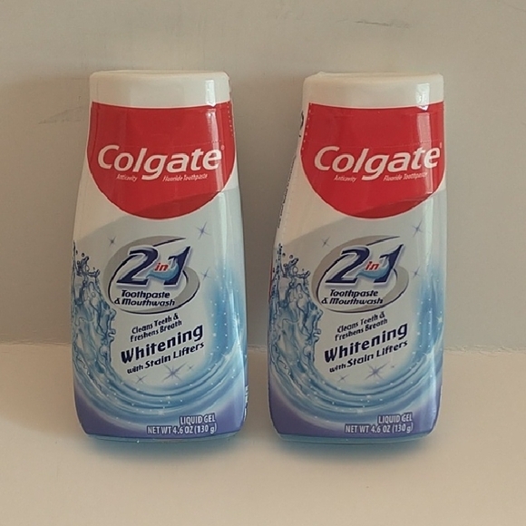 colgate | Bath & Body | Colgate 2in Whitening Toothpaste Gel Two 46 Oz ...